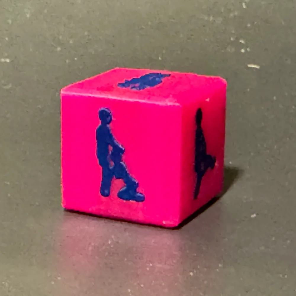 Sex Position Dice by cforms - MakerWorld