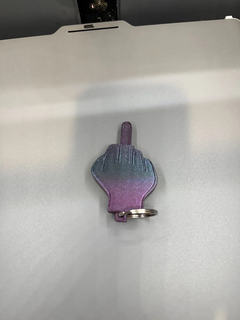 Middle Finger Emoji Keychain by namistai MakerWorld: Download Free 3D ...