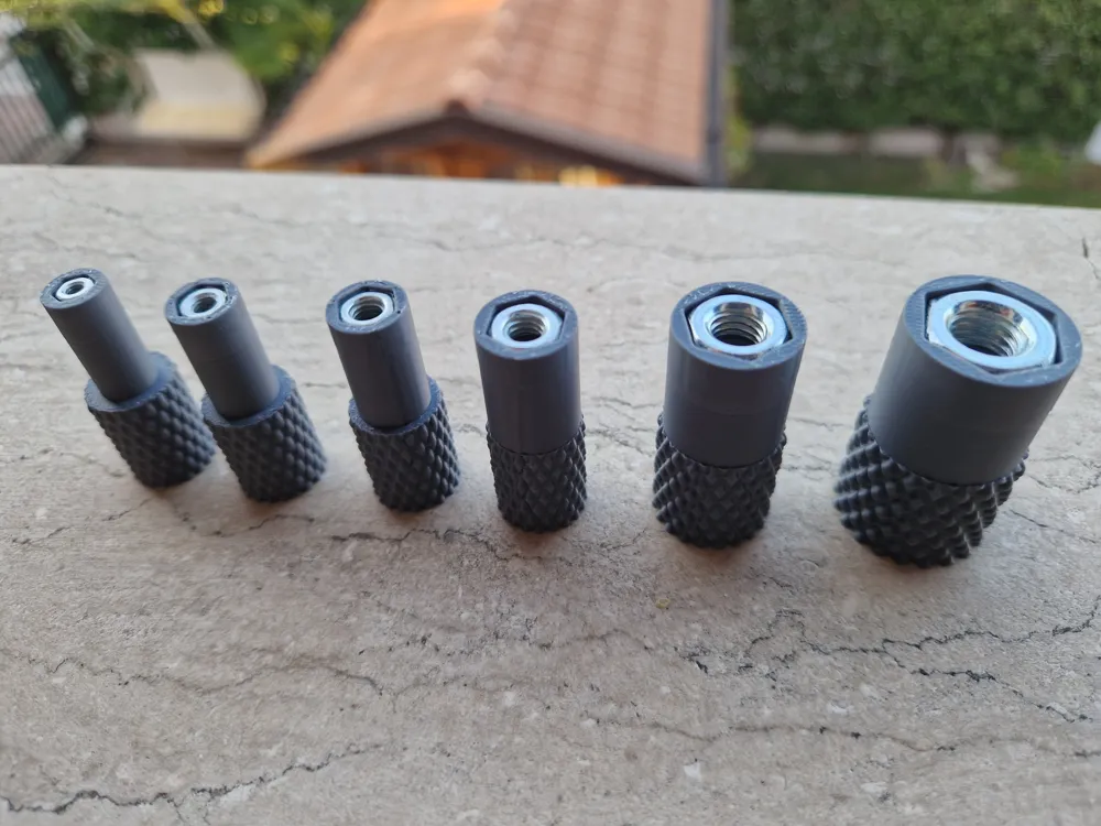 nut extension set by ABO Design MakerWorld: Download Free 3D Models