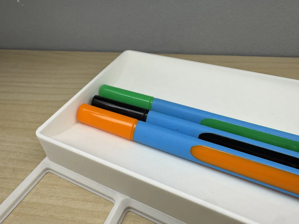 Gridfinity Pencil Bin - Free 3D Print Model - MakerWorld