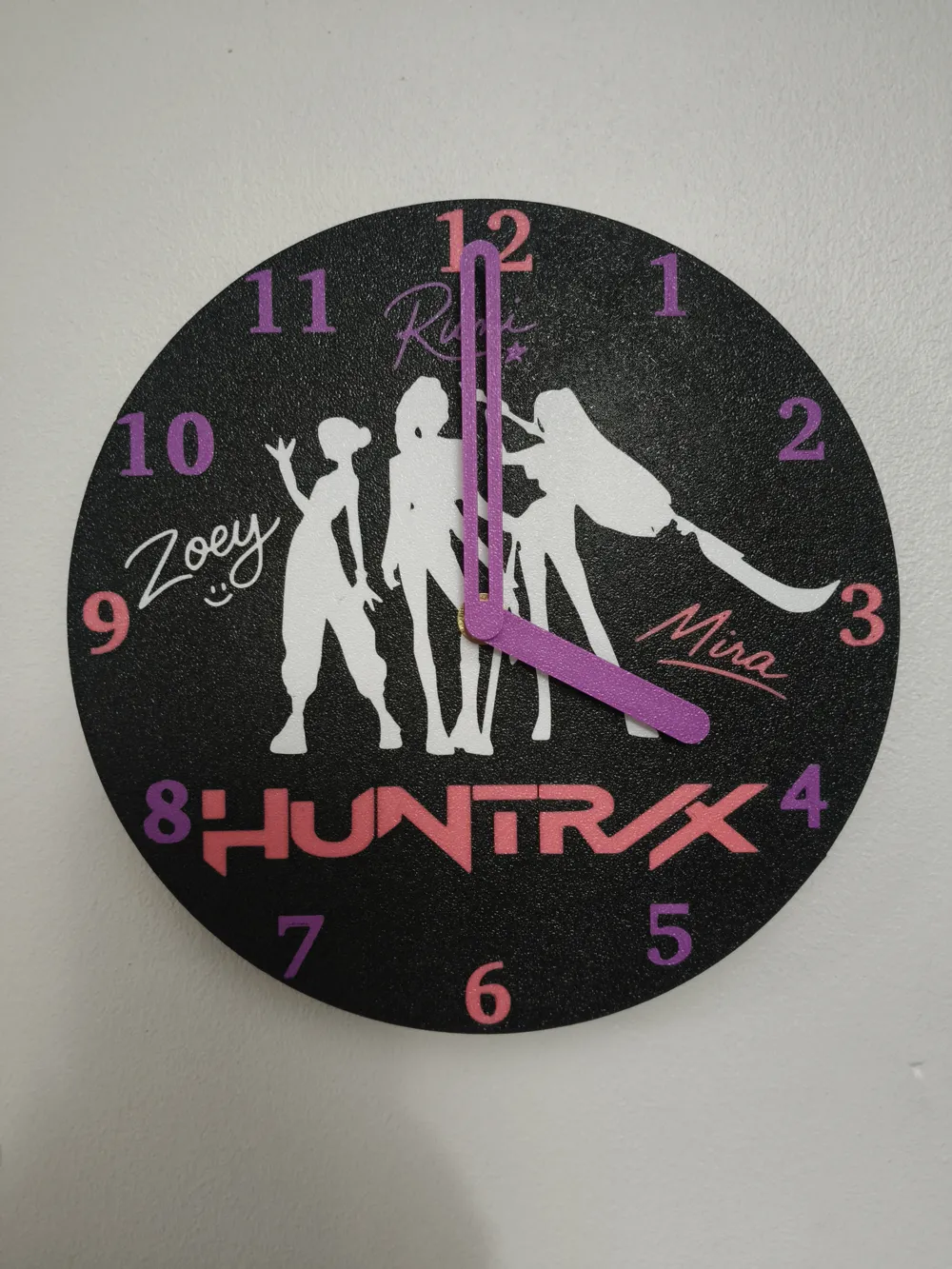 Horloge K-Pop Demon Hunters Netflix Huntrix von By_Ced MakerWorld ...