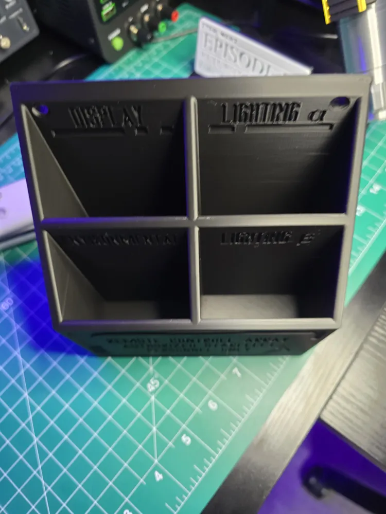 Starfleet Remote Control Array – Command Organizer - Free 3D Print ...