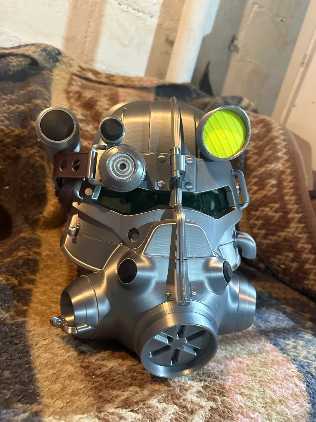 Fallout T45 Helmet (wearable) - Free 3D Print Model - MakerWorld