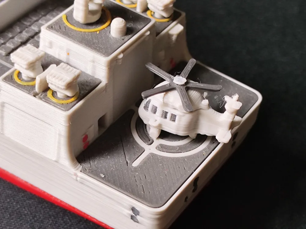 052D Destroyer Cub Glue-Free Assembly Toy Q-version 052D - Free 3D ...