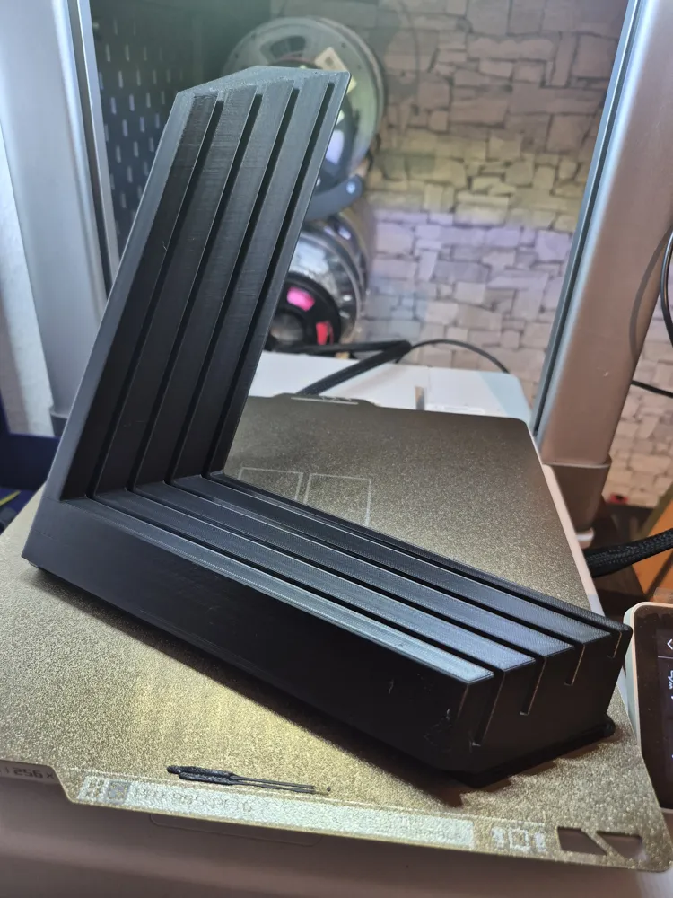 Plate holder (A1/P1S/P2S/X1C) for Ikea Skadis boards - Free 3D Print ...