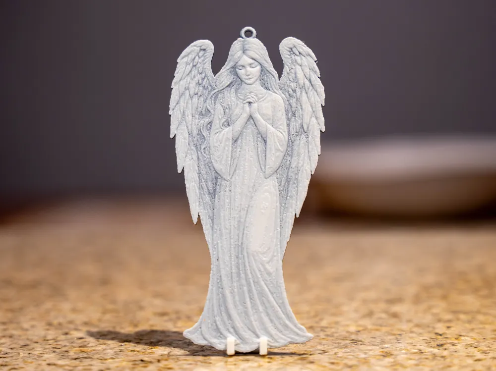 Christmas Ornament Angel of Peace - Free 3D Print Model - MakerWorld