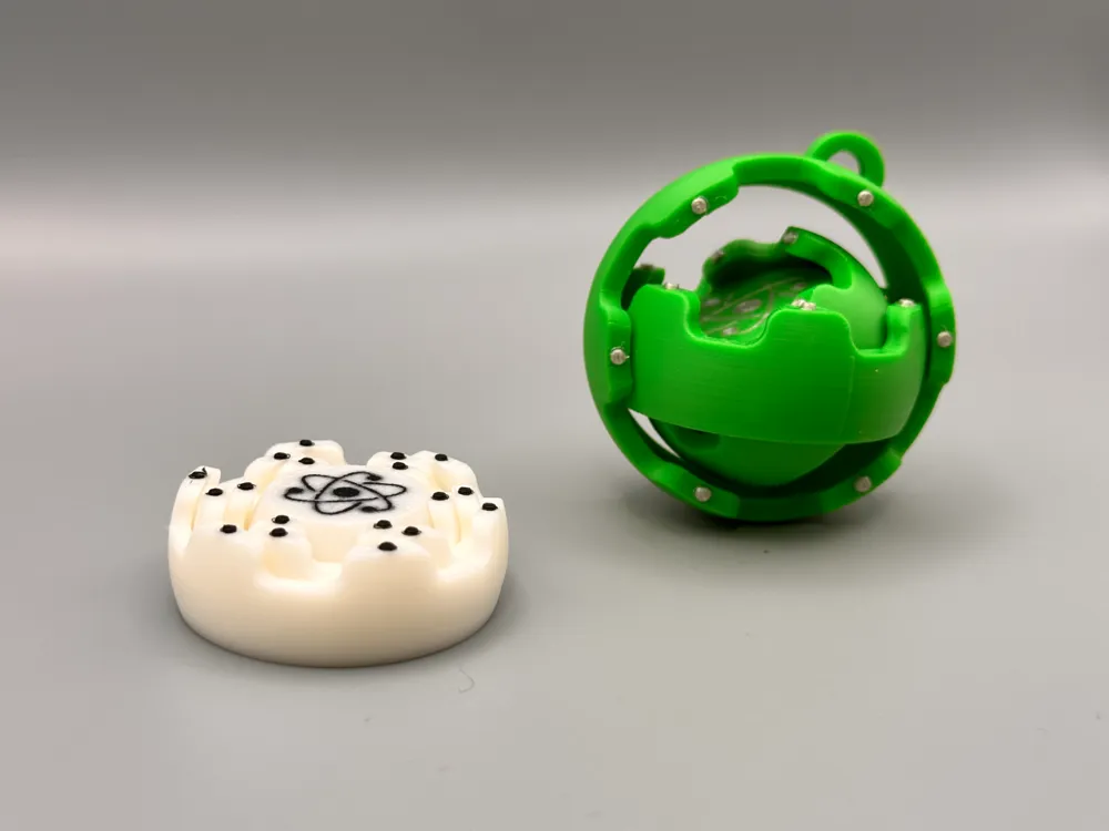 The Atom - Gyro Fidget Spinner by Eternity Labs - MakerWorld