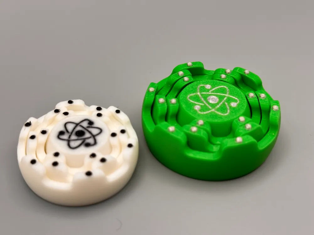 The Atom - Gyro Fidget Spinner by Eternity Labs MakerWorld: Download ...