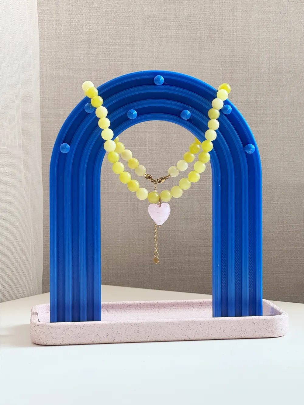 Jewelry arch stand - Free 3D Print Model - MakerWorld