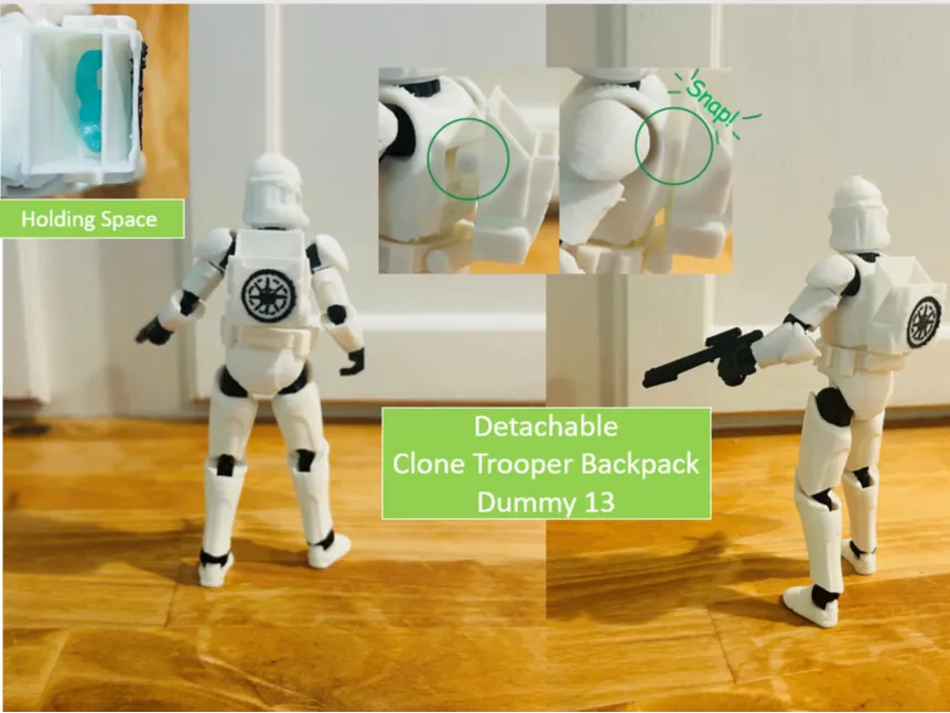 Clone trooper Backpack Dummy 13 - Free 3D Print Model - MakerWorld