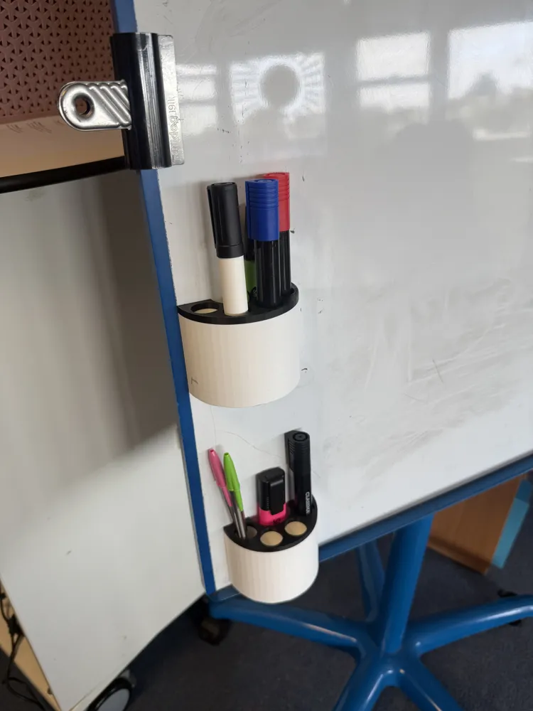 Whiteboard Pen Holder/Cup by The Hairy Geek MakerWorld: Download Free ...