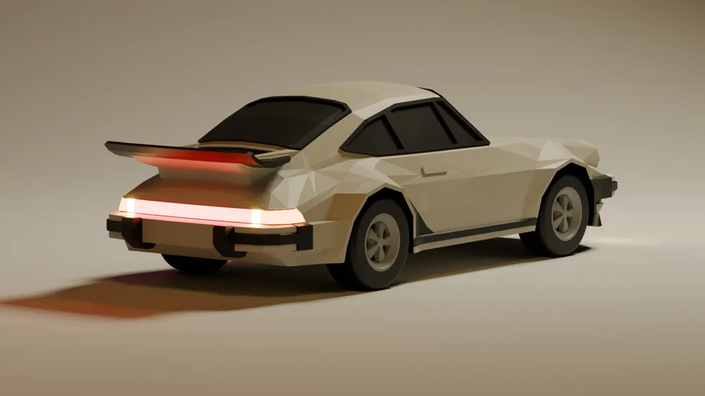 Low-Poly Porsche 911 Turbo - Modular Cars by PhabulousPhantom ...