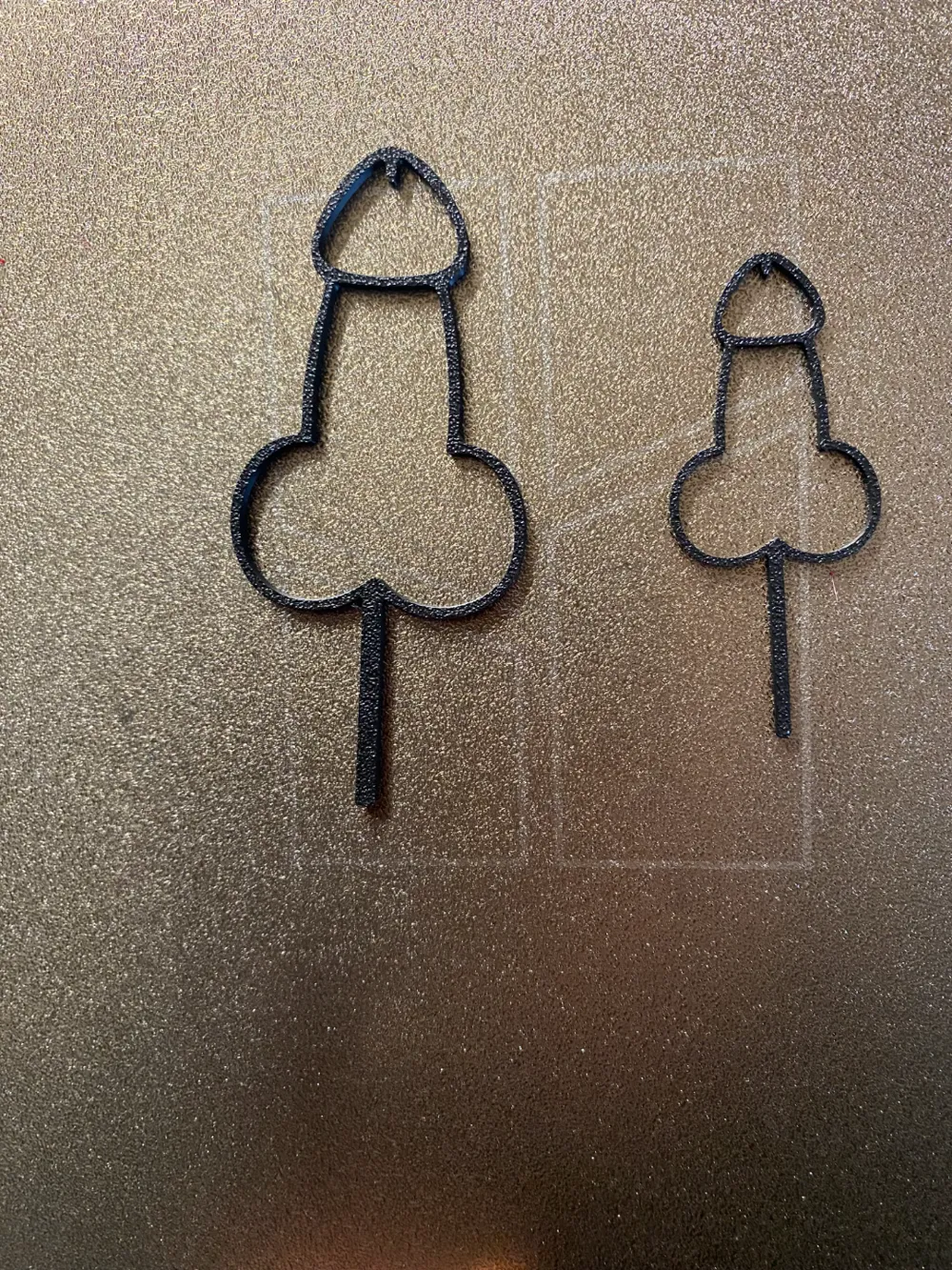 big and small willy cake toppers by Morganja - MakerWorld