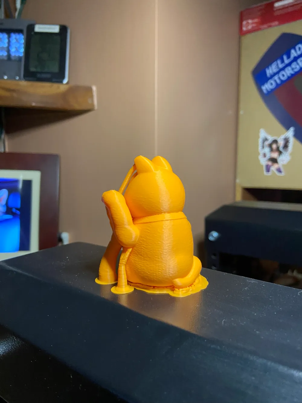 Garfield Lucky Cat Remixed by Helladog MakerWorld: Download Free 3D Models