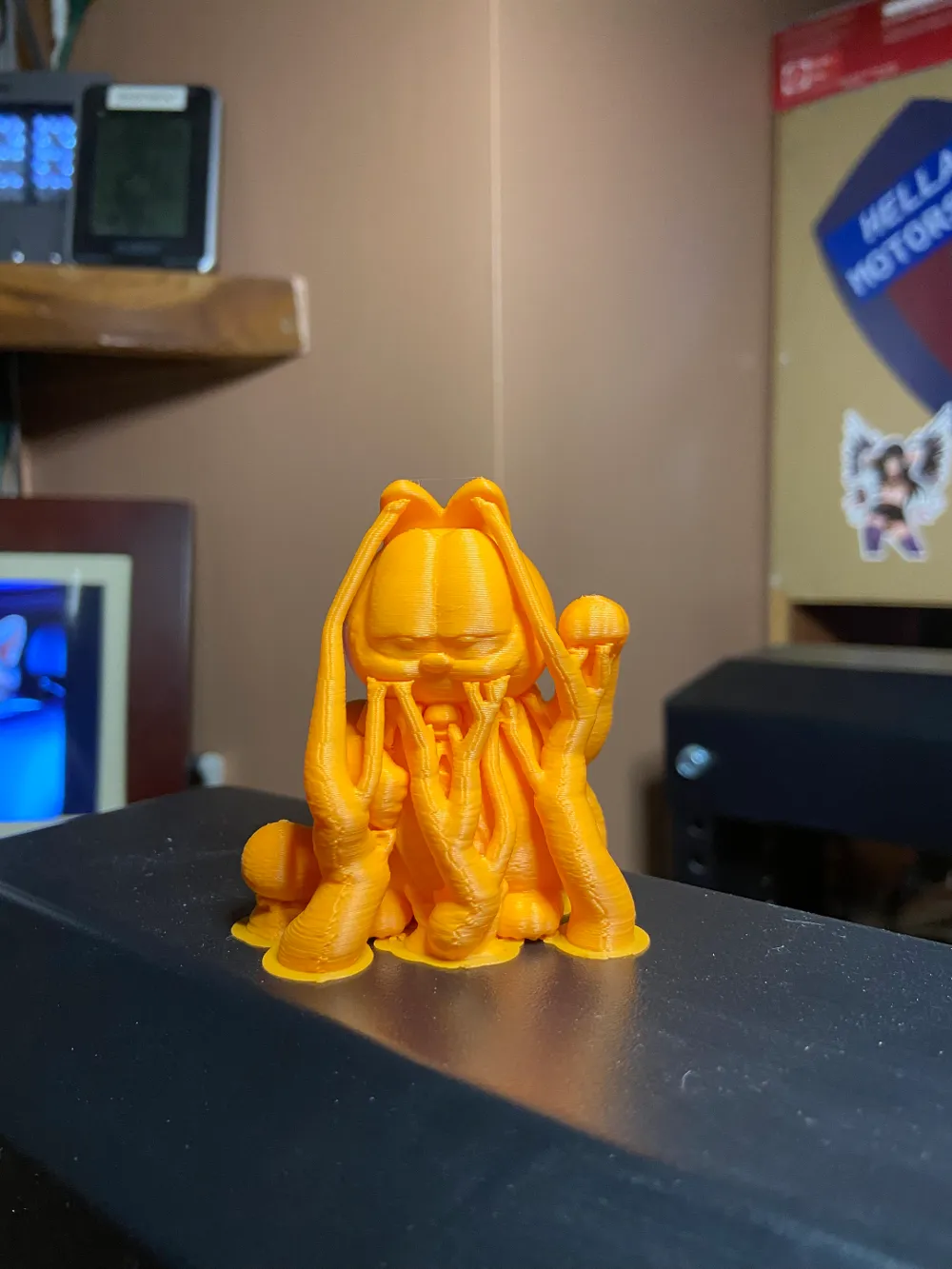 Garfield Lucky Cat Remixed by Helladog MakerWorld: Download Free 3D Models