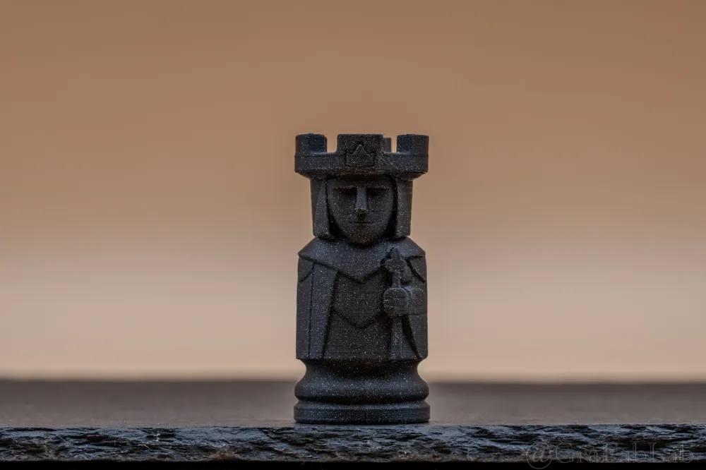 Medieval "Rook" - chess piece - Free 3D Print Model - MakerWorld