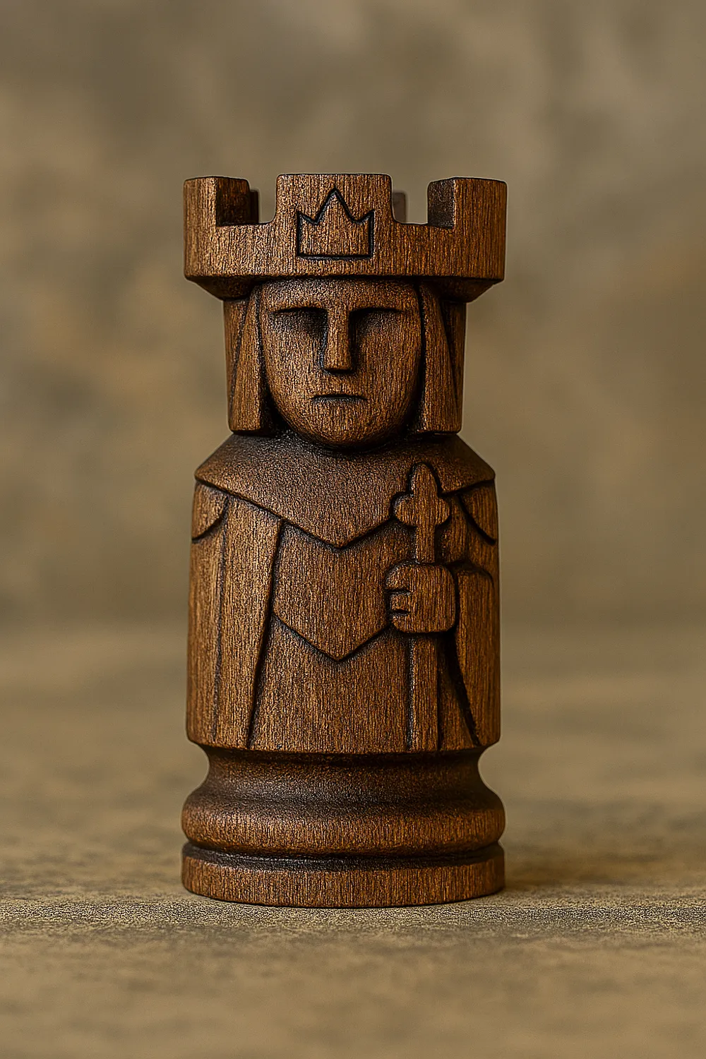Medieval "Rook" - chess piece - Free 3D Print Model - MakerWorld