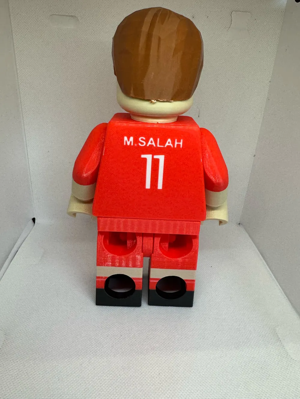 liverpool fc brick man 500% Mo Salah by Andy MakerWorld: Download Free ...