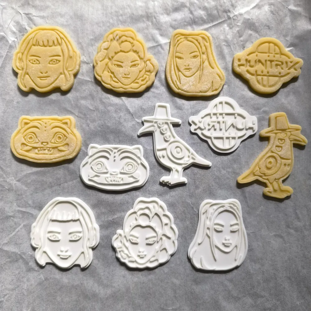 KPop Demon Hunters Cookie Cutters - Free 3D Print Model - MakerWorld
