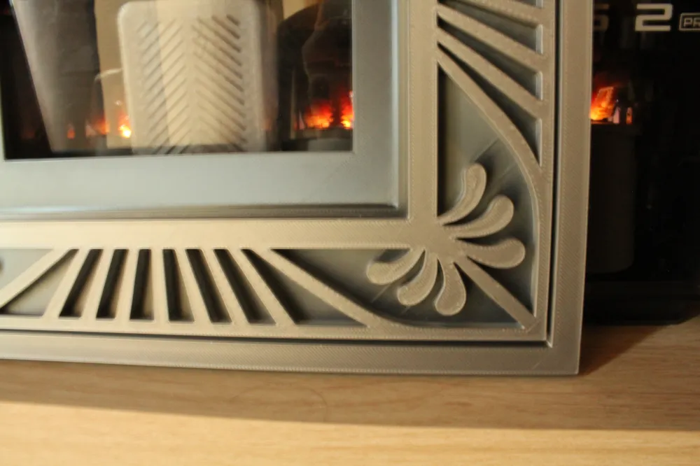 Decorative Frame for 14 x 14 cm Square - Free 3D Print Model - MakerWorld