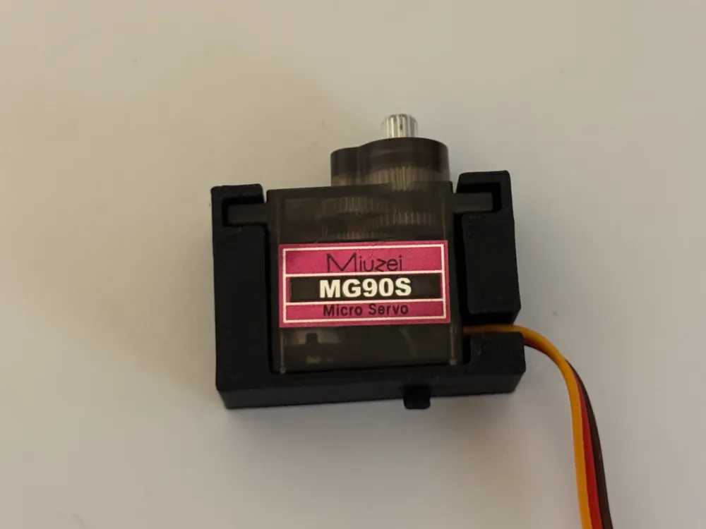 Servo Mount MG90S - Free 3D Print Model - MakerWorld
