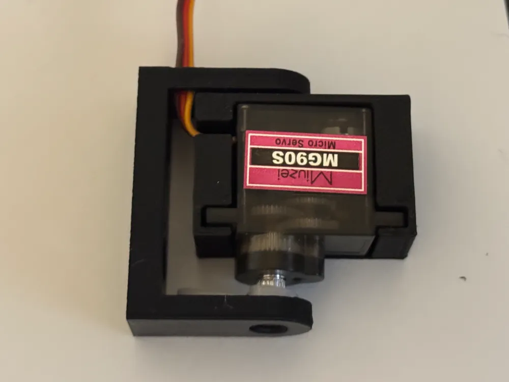 Servo Mount MG90S by Tarun MakerWorld: Download Free 3D Models