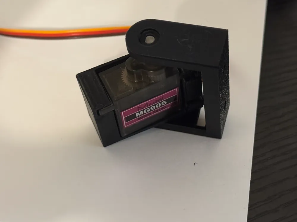 Servo Mount MG90S by Tarun MakerWorld: Download Free 3D Models