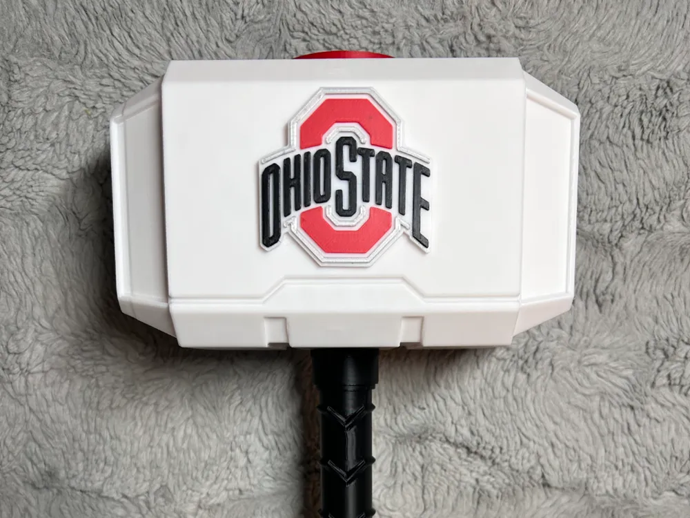 Ohio State Buckeyes LOGO for Thor's Hammer by K3DPrint MakerWorld ...