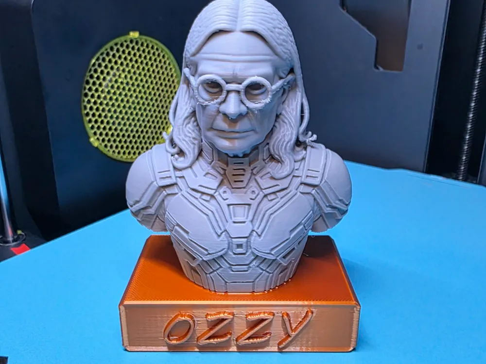 Ozzy Tribute bust - R.I.P Prince of darkness :( - Free 3D Print Model ...