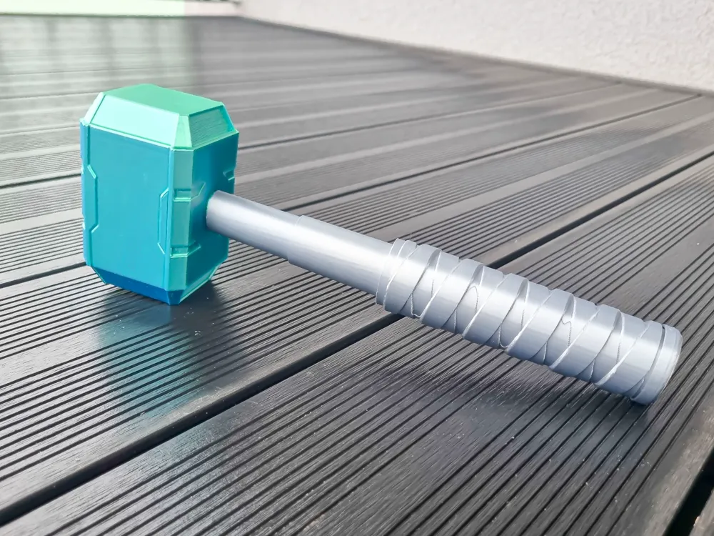 Thor Katana hammer (print in place) by Mr_Andre MakerWorld: Download ...
