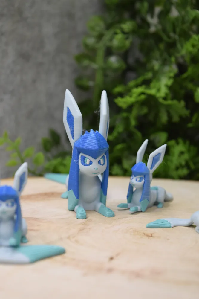 Articulated Glaceon +Keychain by SoldatFrozer MakerWorld: Download Free ...