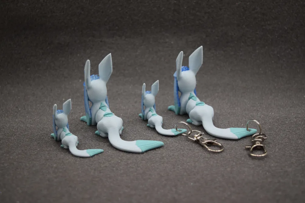 Articulated Glaceon +Keychain by SoldatFrozer MakerWorld: Download Free ...