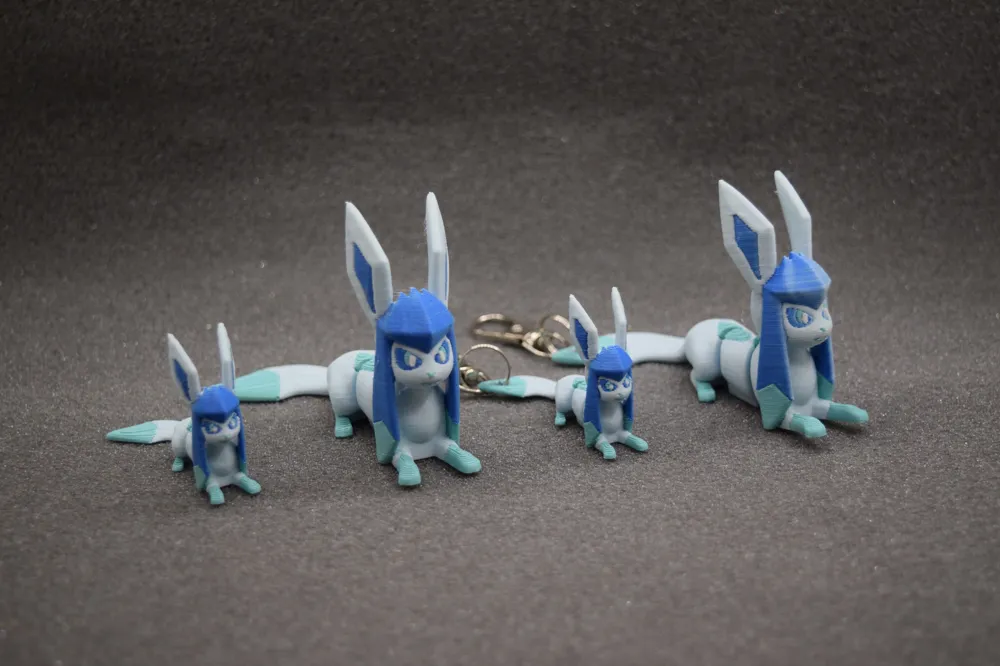 Articulated Glaceon +Keychain by SoldatFrozer MakerWorld: Download Free ...
