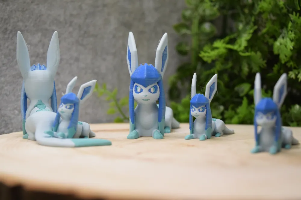 Articulated Glaceon +Keychain by SoldatFrozer MakerWorld: Download Free ...
