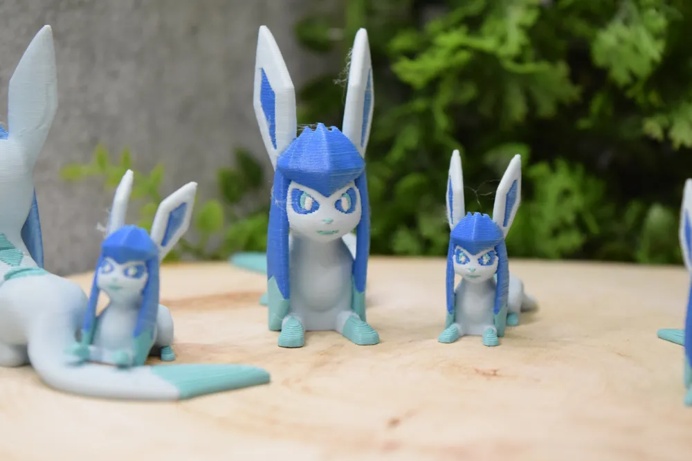 Articulated Glaceon +Keychain by SoldatFrozer MakerWorld: Download Free ...