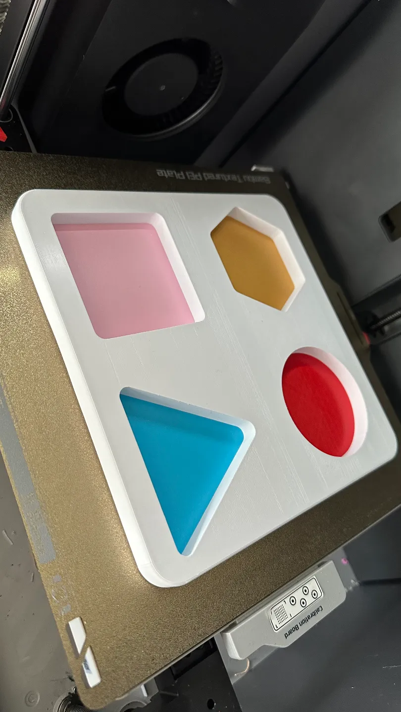 Montessori Baby Shape Board - Free 3D Print Model - MakerWorld