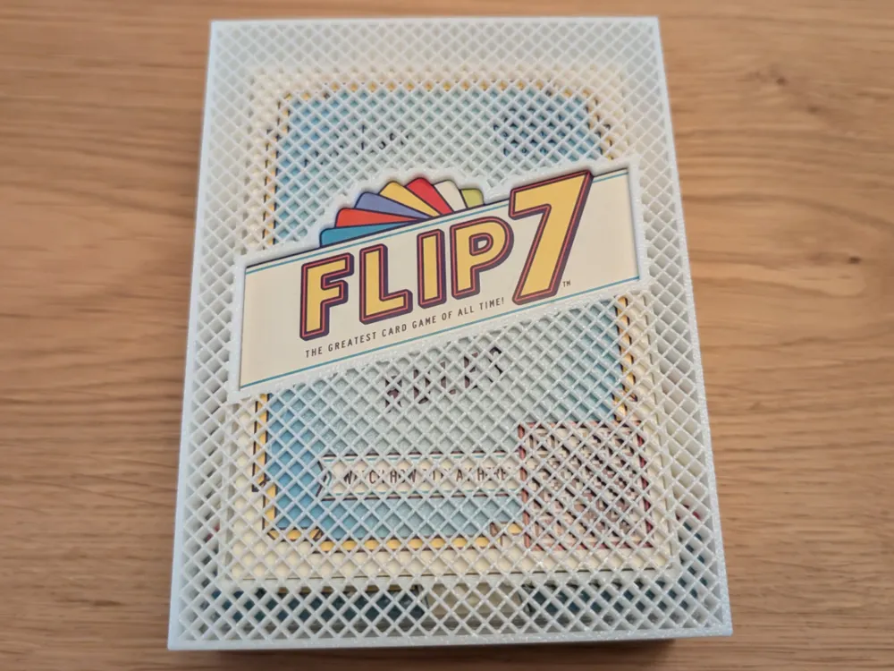 Minimalist Flip7 Box for Sleeved Cards by PandaruExpress MakerWorld ...