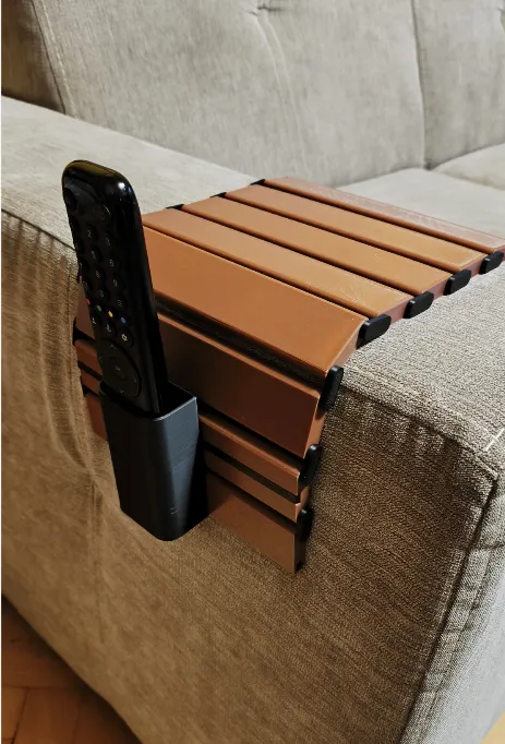 TV remote pocket-addon for flexible sofa arm table by Klip_CZ ...