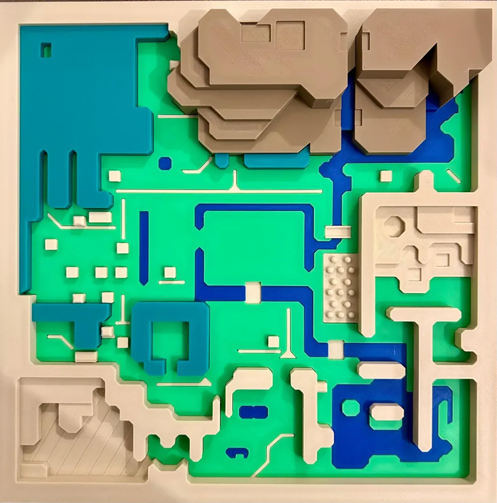 Zelda A Link To the Past Map (No AMS) by ROF_92 MakerWorld: Download ...
