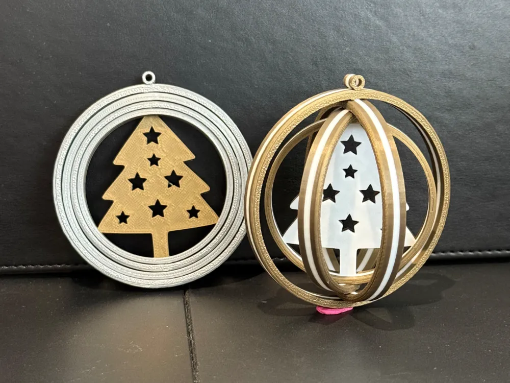 Christmas Bauble Decoration - Christmas Tree by Langas - MakerWorld