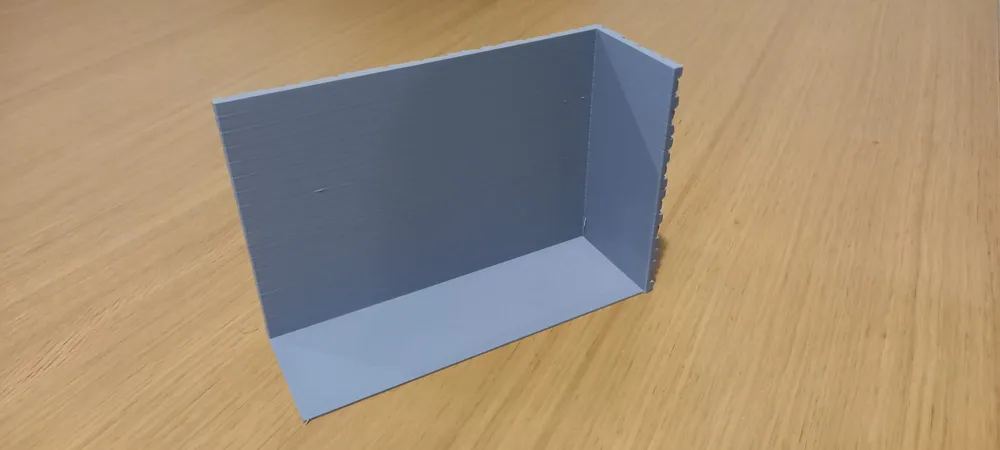 Medieval Stone Wall Bookend - Free 3D Print Model - MakerWorld