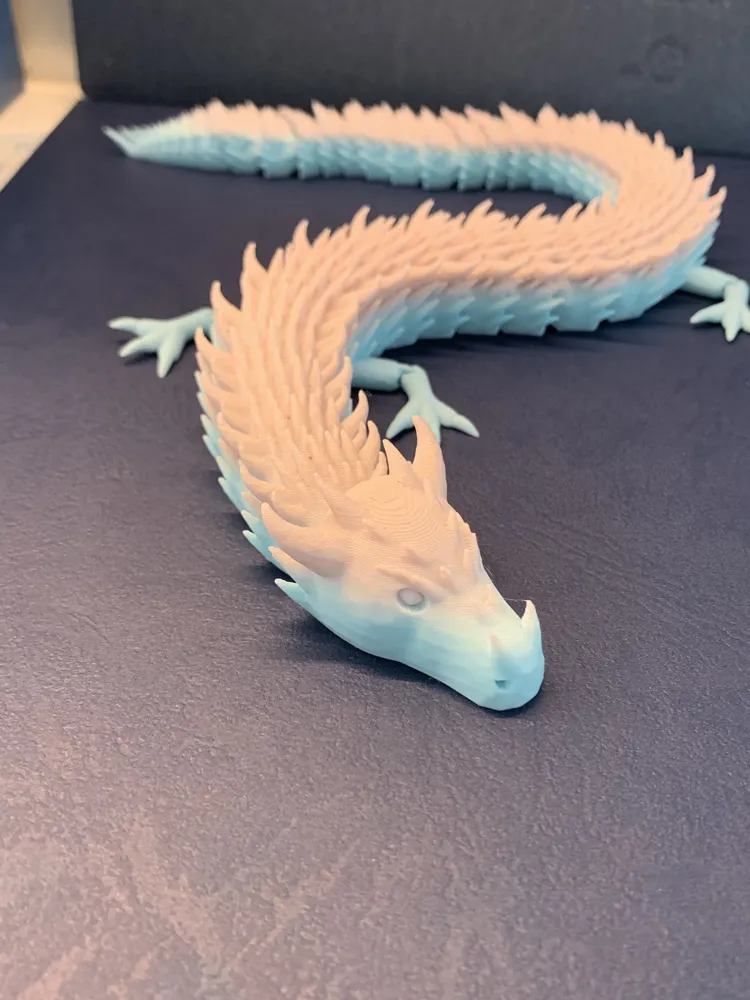 Articulated Night Dragon - Free 3D Print Model - MakerWorld