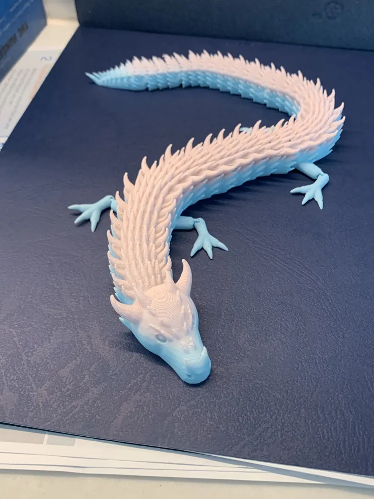 Articulated Night Dragon - Free 3D Print Model - MakerWorld