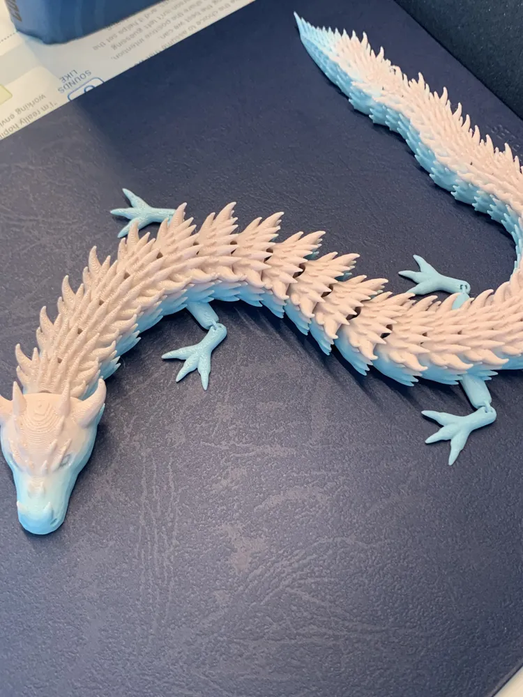 Articulated Night Dragon - Free 3D Print Model - MakerWorld