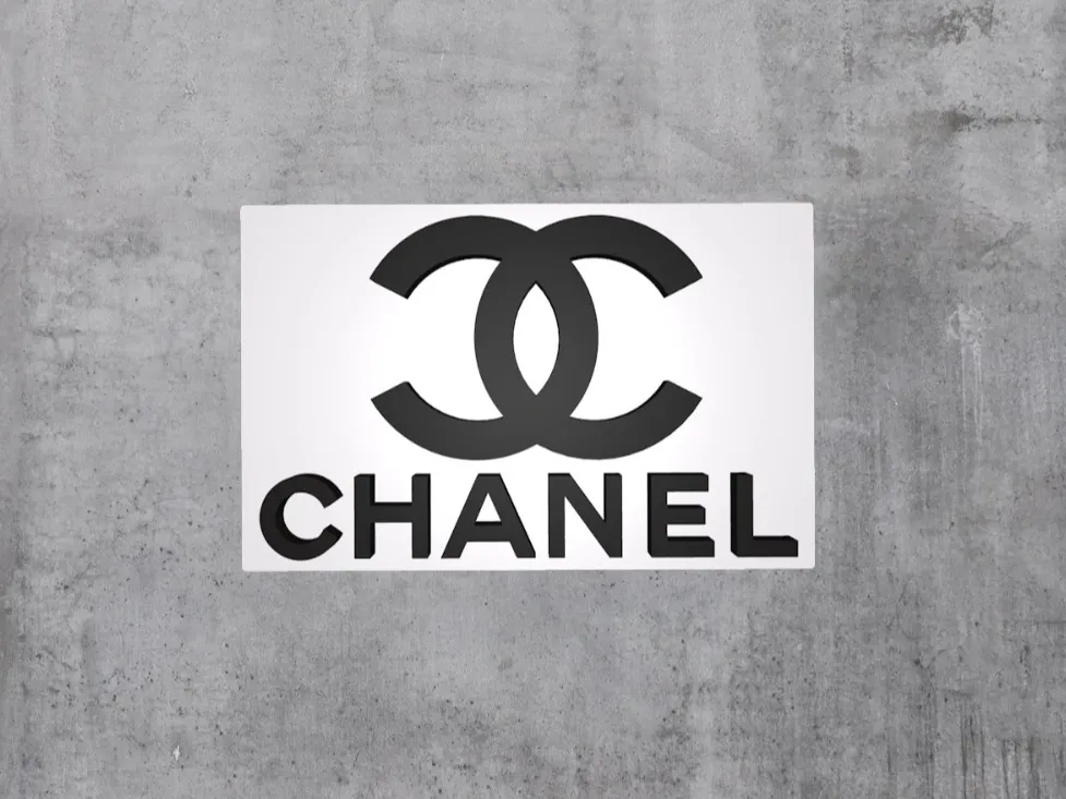 Chanel Logo - Free 3D Print Model - MakerWorld