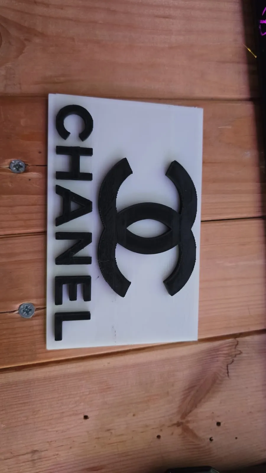Chanel Logo - Free 3D Print Model - MakerWorld
