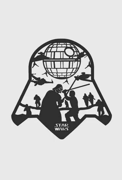 Star Wars art / wall art by Slovan - MakerWorld