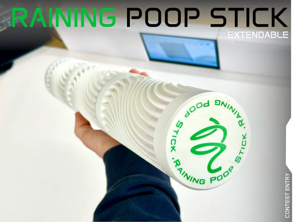 Raining poop stick by benoitperocheau - MakerWorld