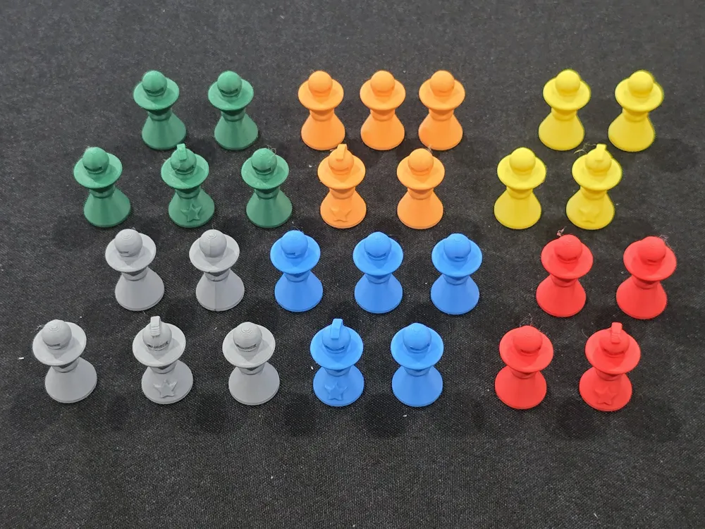 Crossfire Sector Board Game Components - Free 3D Print Model - MakerWorld