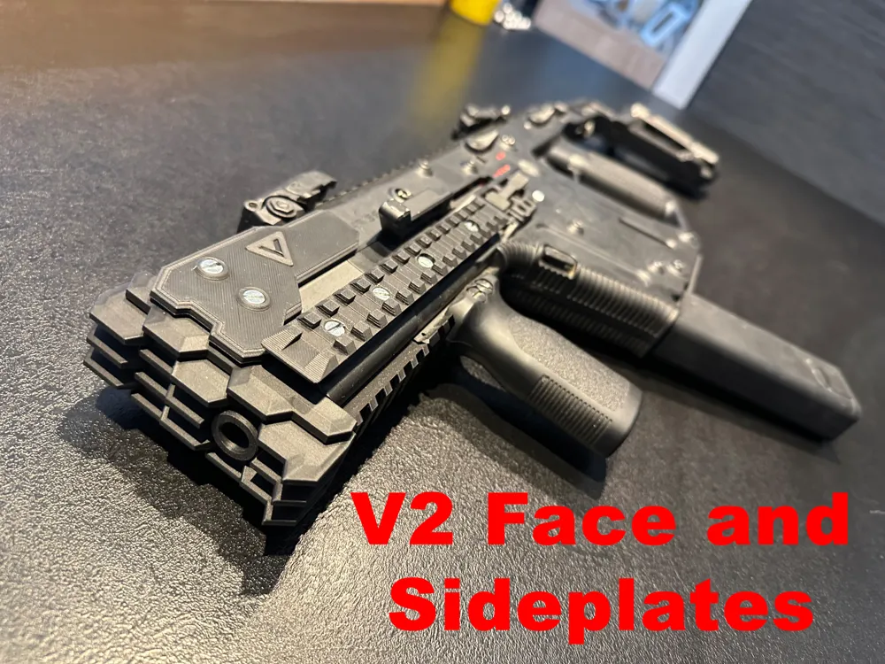 Krytac Kriss Vector Strike Front Face - Airsoft by Sirex MakerWorld ...